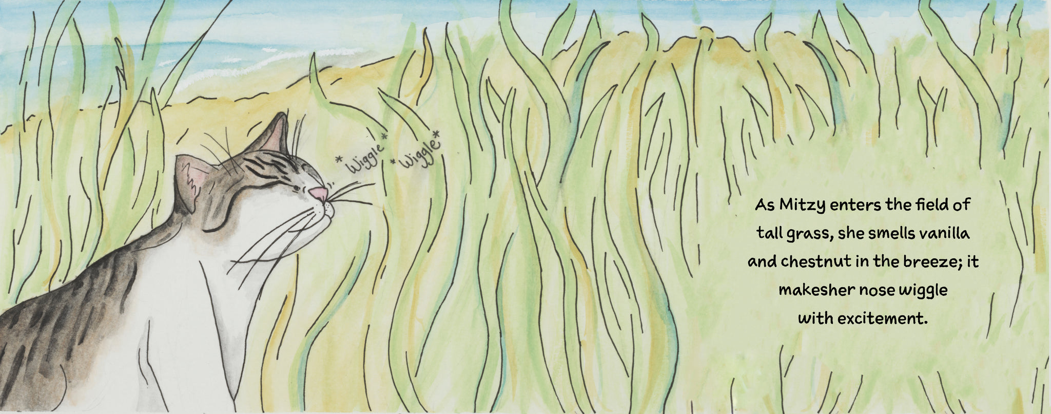 Mitzy's First Time Picking Sweetgrass – Monster House Publishing